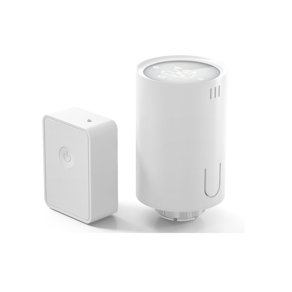 Kit Cap Termostatic Cu Hub Pentru Calorifer Meross MTS150H Control